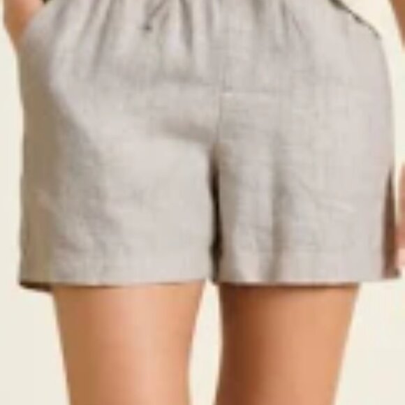 Garnet Hill | Shorts | Nwt Garnet Hill Coastal Linen Shorts 4 Inseam ...